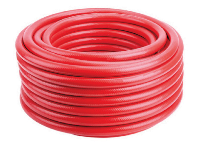 Red P.V.C Fire Hose - Designation Hose